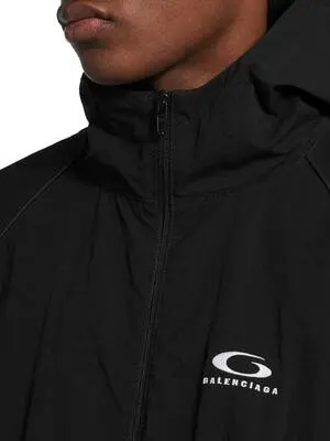 Balenciaga Technical Fabric Zip-up Jacket
