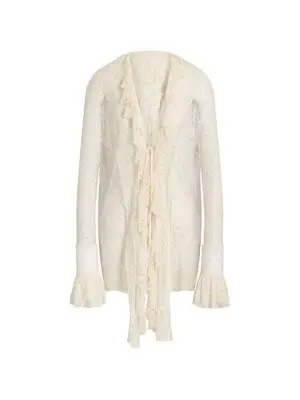 Alberta Ferretti Tulle Shirt - Multicolor