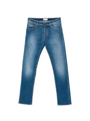 Jacob Cohen Nick` Slim Fit 5-pocket Pants - Multicolor