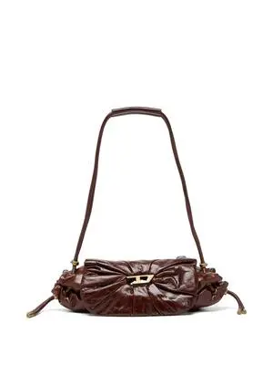 DIESEL® Scrunch Leather Shoulder Bag - Multicolor