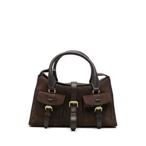 Mulberry Leather Tote Bag - Brown