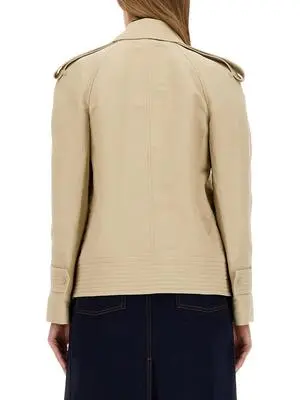 Burberry Trench Jacket - Cream