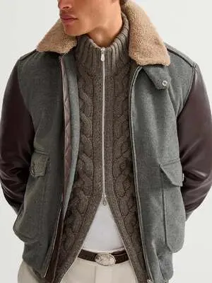 Brunello Cucinelli Cashmere Jacket - Multicolor