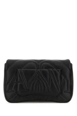 Alexander McQueen Leather Seal Shoulder Bag