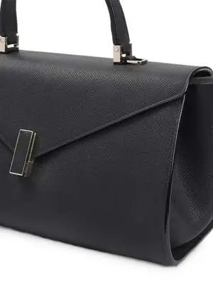 VALEXTRA Iside Editor Leather Tote Bag - Multicolor