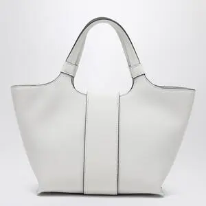 ROGER VIVIER Leather Mini Shopper - Gray
