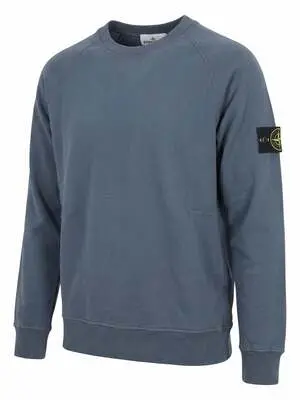 Stone Island Organic Cotton Fleece Sweatshirt