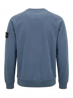 Stone Island Organic Cotton Fleece Sweatshirt