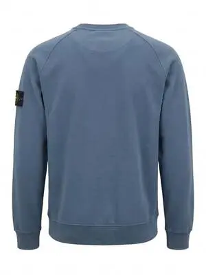 Stone Island Organic Cotton Fleece Sweatshirt - Multicolor