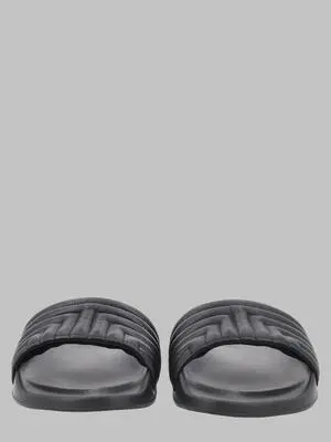 TOM FORD Leather Sandalo Slipper - Black