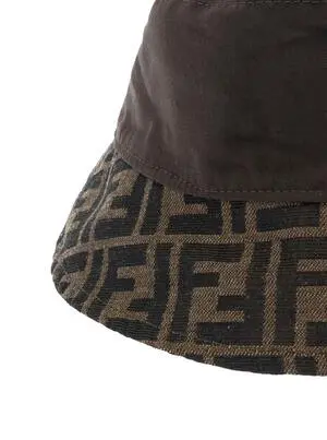 Fendi Cotton Logo Fisherman Hat - Multicolor