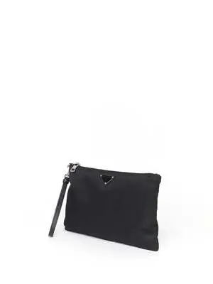 Prada Re-nylon And Saffiano Pouch