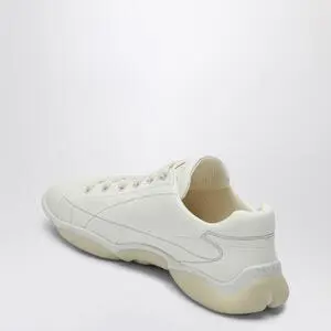 Prada Sneakers Ivory In Nappa - Multicolor