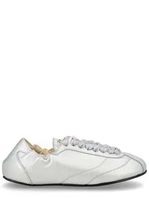 Repetto Sneaker Tennis Silk - Silver