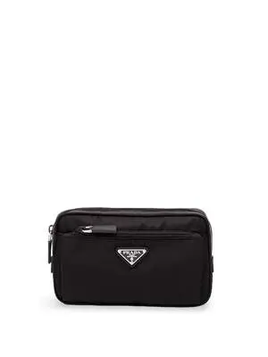 Prada Re-nylon And Saffiano Leather Belt Bag - Multicolor