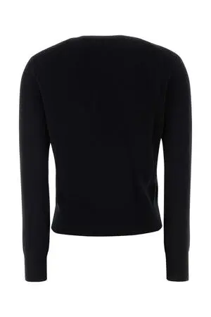 AMI Paris Wool Sweater - Black
