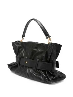 Balmain Anthem Medium Leather Tote