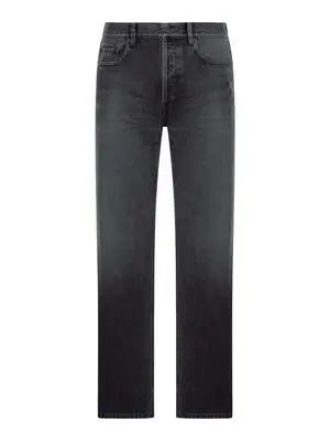 Saint Laurent Mick Long Denim Jeans - Multicolor
