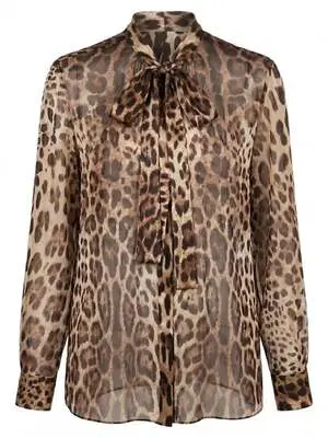 Dolce & Gabbana Leopard-print Shirt - Multicolor