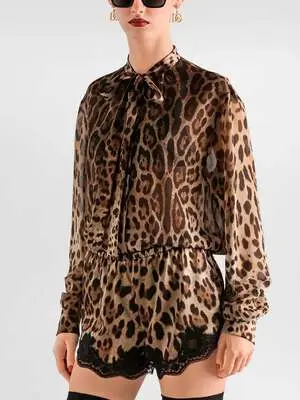 Dolce & Gabbana Leopard-print Shirt