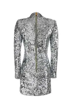 Balmain Sequins Mini Dress