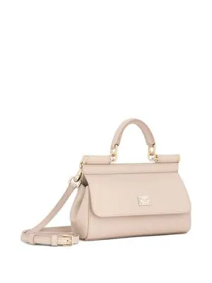 Dolce & Gabbana Sicily Small Leather Handbag