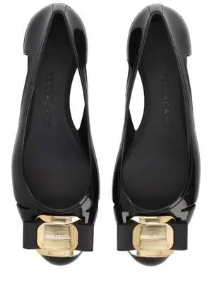 FERRAGAMO Ballerina Nara Jelly - Black