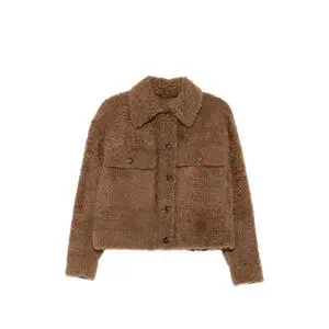 Brunello Cucinelli Jackets Faux Fur & Shearling Jackets - Brown
