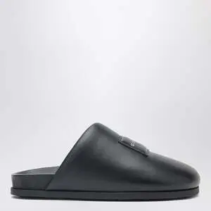 Givenchy Nappa Leather Flat Mules - Black