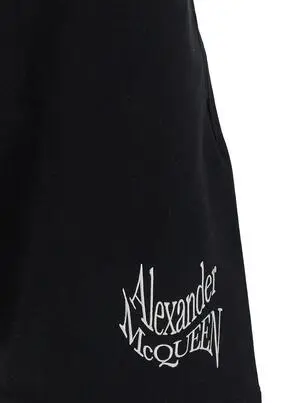 Alexander McQueen Cotton Shorts - Multicolor