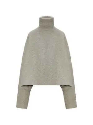 Rick Owens Wool Turtle-neck Sweater