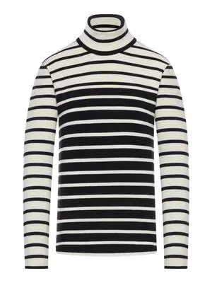 TOTEME Striped Turtleneck Sweater - Multicolor