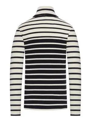 TOTEME Striped Turtleneck Sweater