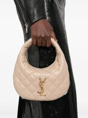 Saint Laurent Icarino Leather Hobo Bag - Multicolor