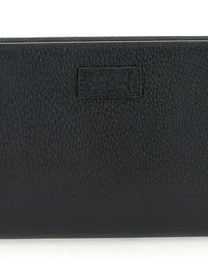 Gucci Super Mini Crossbody Bag With Logo Patch In Leather