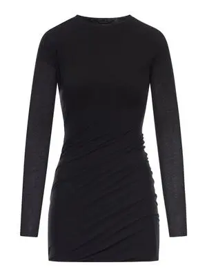 JIL SANDER Jil Sander Women Double-Layered Cotton Mini Dress