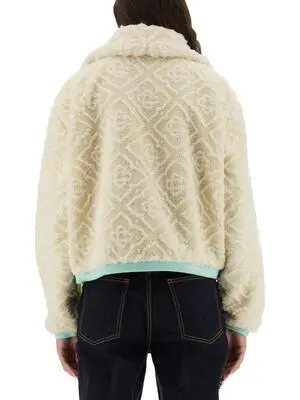Casablanca Monogrammed Fleece Jacket