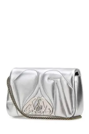 Alexander McQueen Leather Mini Seal Clutch