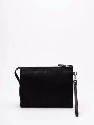 Prada Re-nylon And Saffiano Pouch - Multicolor