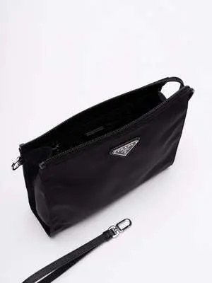 Prada Re-nylon And Saffiano Pouch - Multicolor