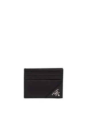 Prada Saffiano Leather Card Holder - Multicolor