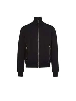 Prada Reversible Wool And Re-nylon Jacket - Multicolor