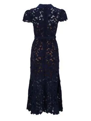 SELF-PORTRAIT Lace Midi Dress