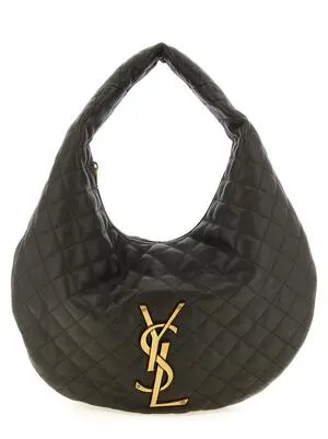 Saint Laurent Hobo Icare' Shoulder Bag - Brown