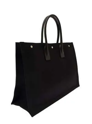 Saint Laurent Rive Gauche Tote Bag - Black