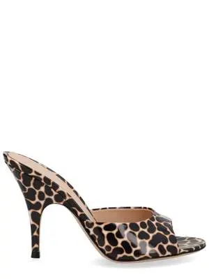GIANVITO ROSSI Sofia Mule With Heel - Multicolor