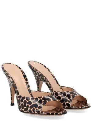 GIANVITO ROSSI Sofia Mule With Heel - Multicolor