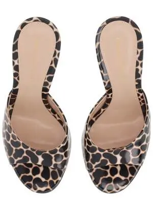 GIANVITO ROSSI Sofia Mule With Heel - Multicolor