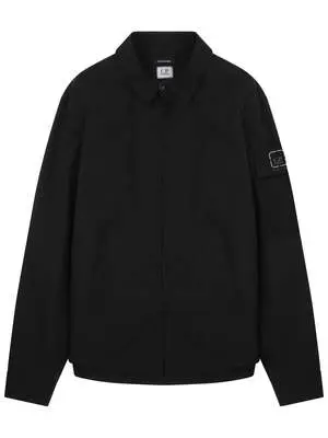 C.P. COMPANY Giacca Metropolis Overshirt Con Logo - Black