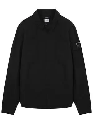 C.P. COMPANY Giacca Metropolis Overshirt Con Logo - Black